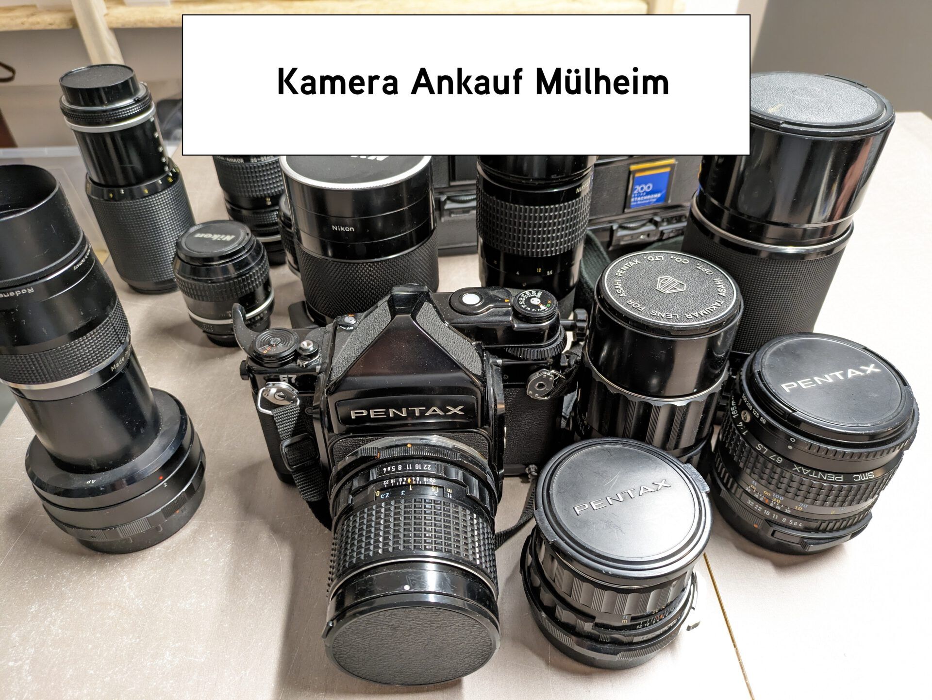 Kamera Ankauf Oberhausen & Mühlheim - Analog Lounge GmbH - Ankauf alter ...