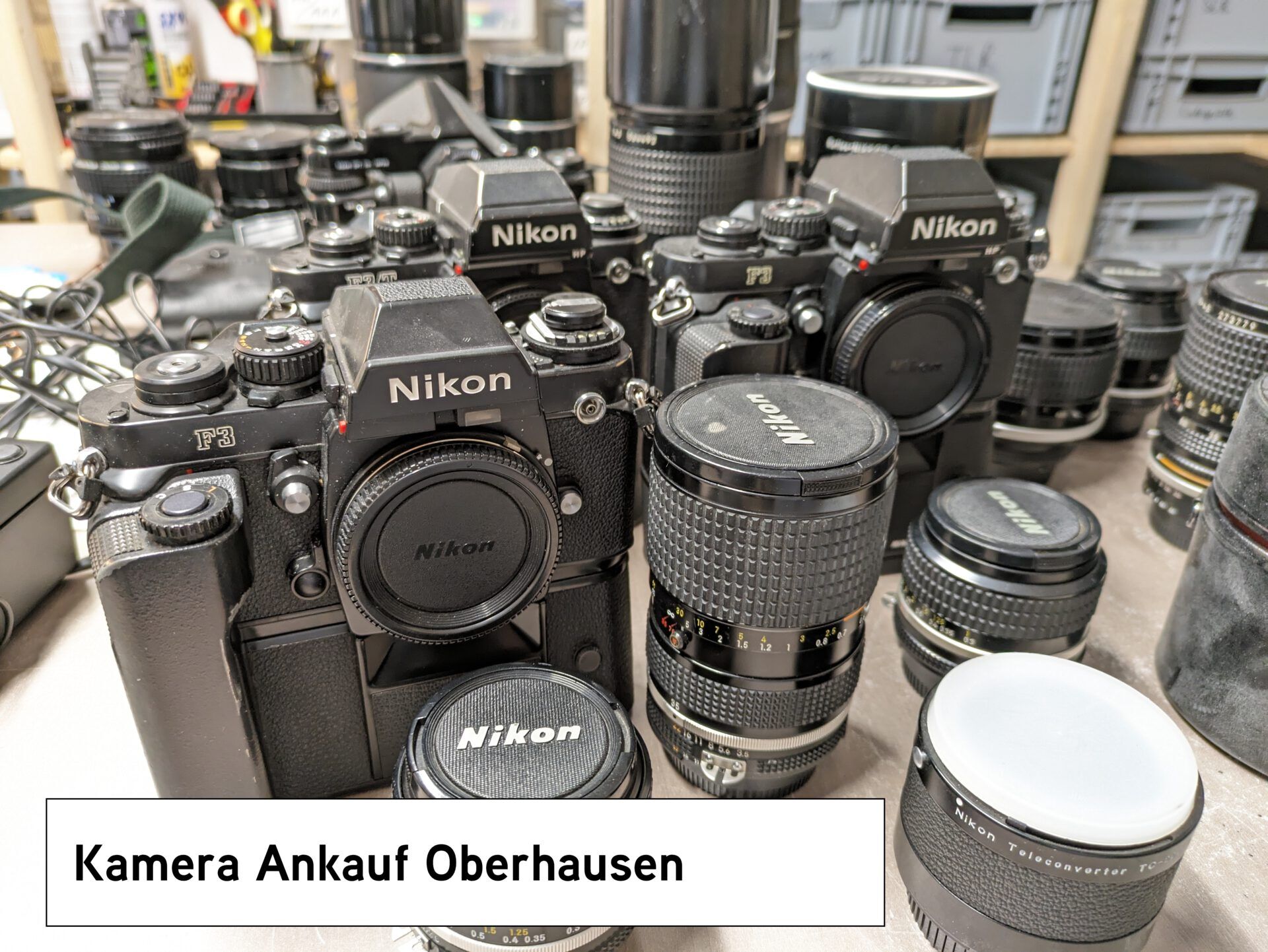 Kamera Ankauf Oberhausen & Mühlheim - Analog Lounge GmbH - Ankauf alter ...